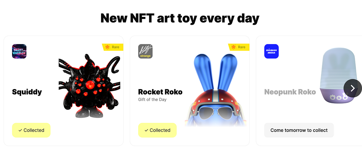 New NFT art toy every day Chiko Roko AirDrop - Villager Crypto - Medium