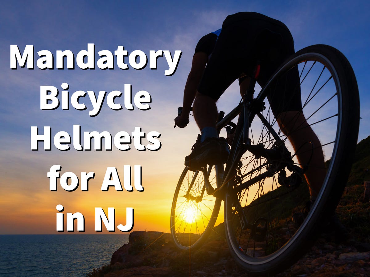 Mandatory Bicycle Helmets for All in NJ | by Morristown Minute | Medium