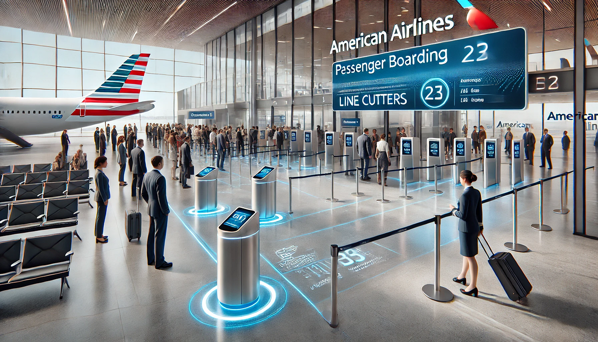 American Airlines Deploys New Tech to Deter Boarding Line Cutters | by ...