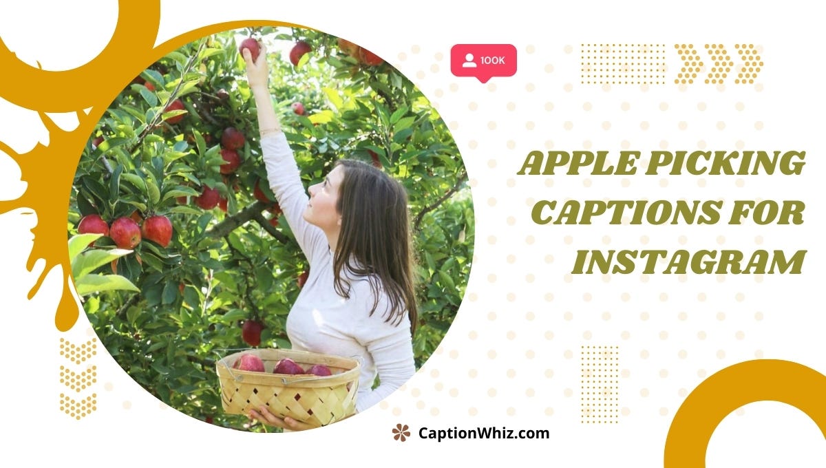 200+ Clever Instagram Captions for Apple Picking Adventures and Crisp Autumn Days | by Casey ...