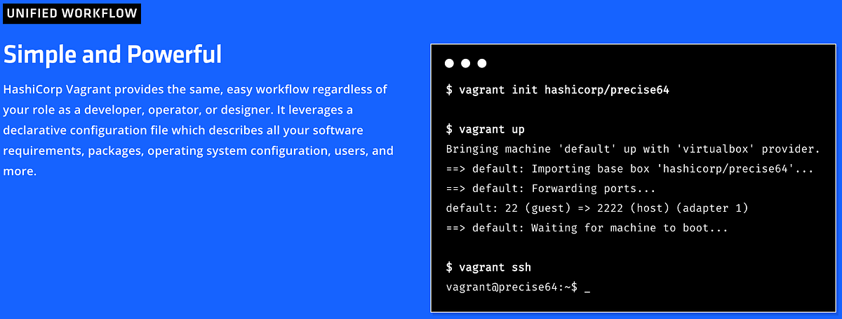 Vagrant — step by step tutorials. | by Jay Bilgaye | Medium