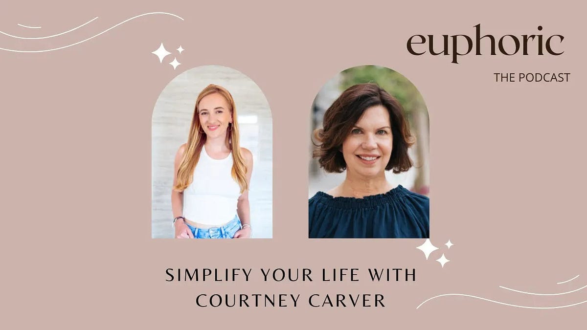 Simplify Your Life with Courtney Carver | by Karolina Rzadkowolska | Medium