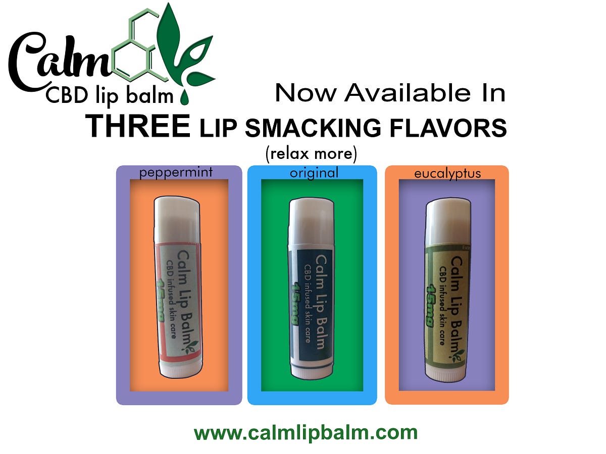 Calm Lip Balm launches new CBD line of topical skin care. | by Calm Lip ...