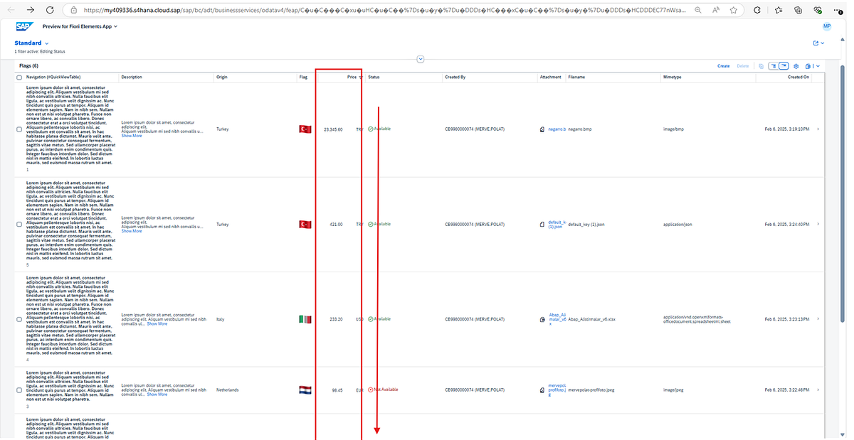Field Highlighting & Default Sorting- RAP - Merve Polat - Medium