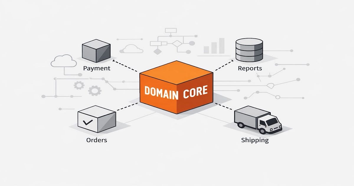 How to Find the Domain Core in Complex Systems — From Order Systems to ...