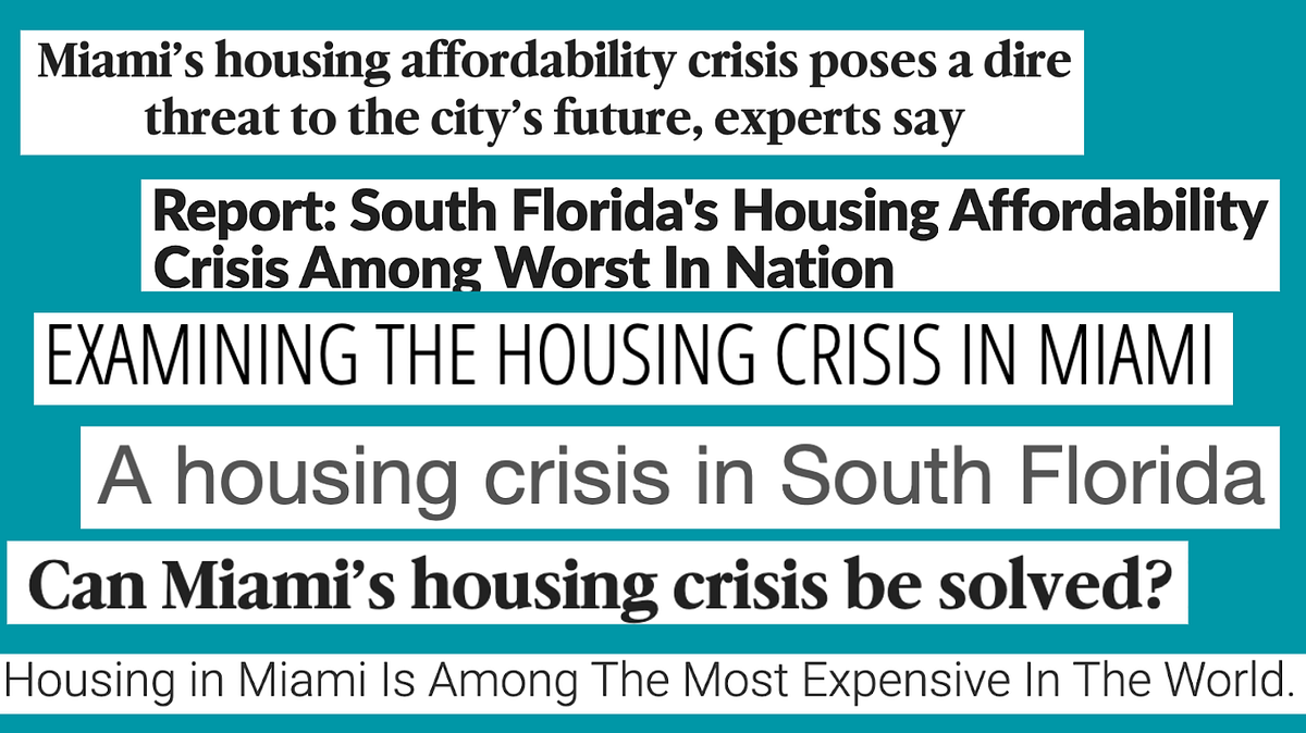 Case Study: Tackling Miami’s Housing Crisis | by Stephanie Bien-Aime ...