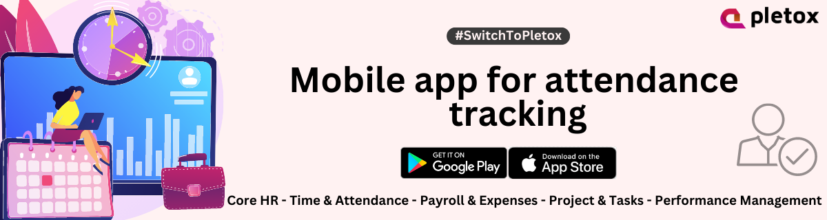 Mobile app for attendance tracking | by Pletox - HRMS | Medium