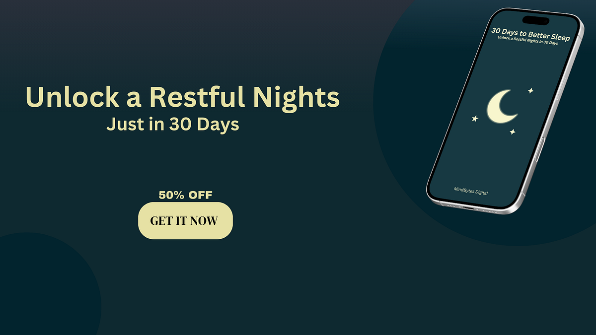 🛑 Struggling with restless nights? It’s time to take control of your ...