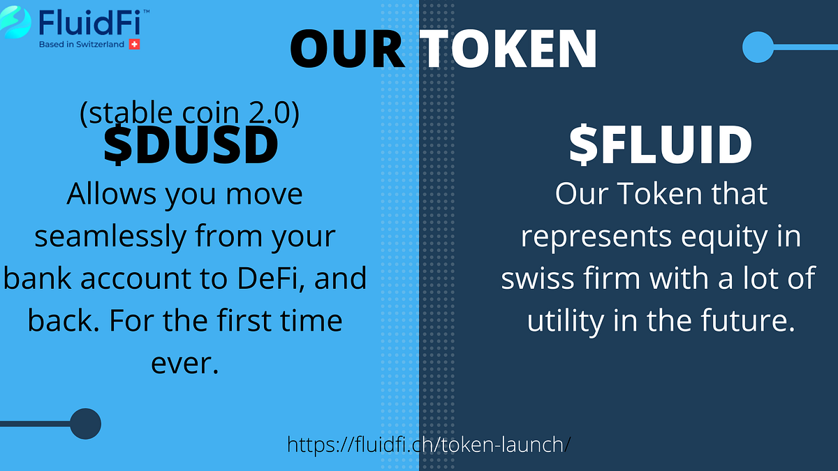 $DUSD(stable coin) AND $FLUID TOKEN — | by Imowo Sam Robinson | Medium