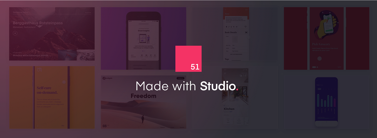 Made with Studio #51. An inspiration gallery from the… | by Muzli ...