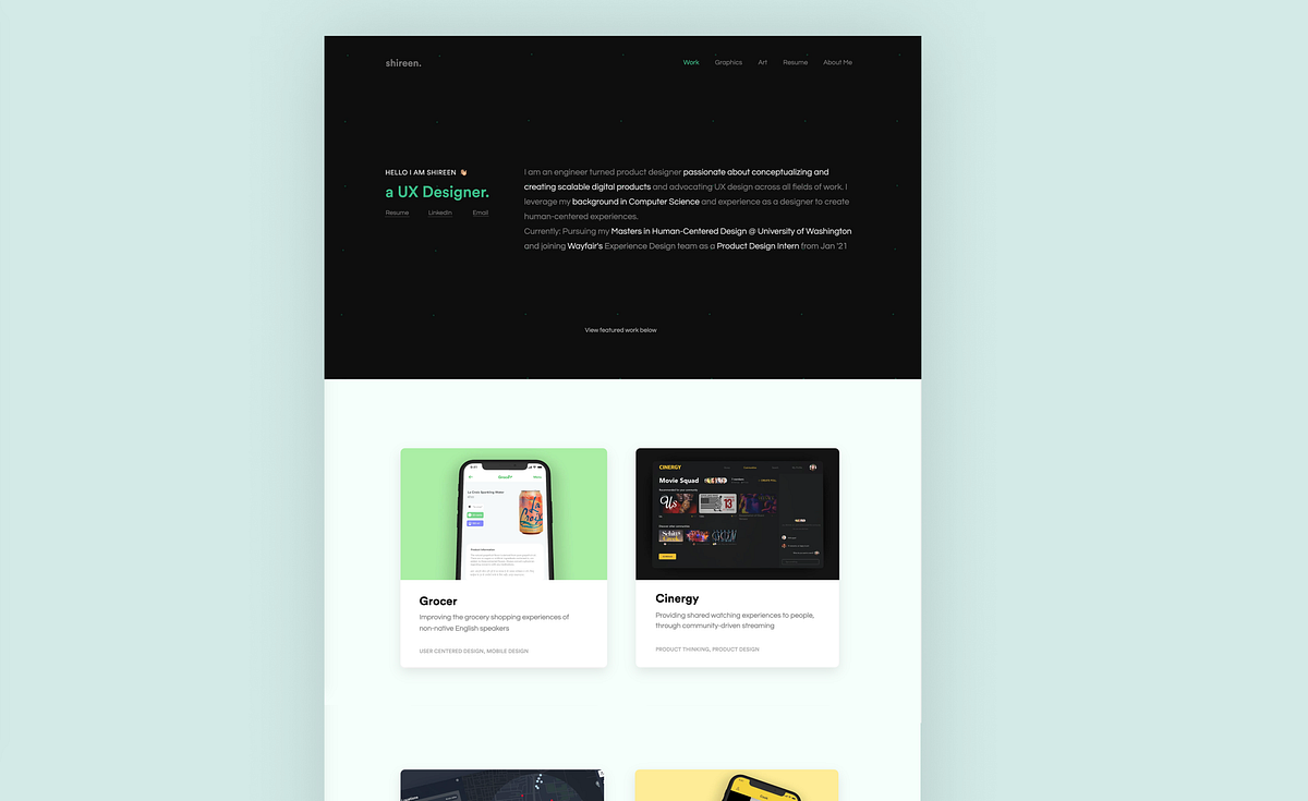 My portfolio design journey. Tips and tools to improve the visual… | by ...