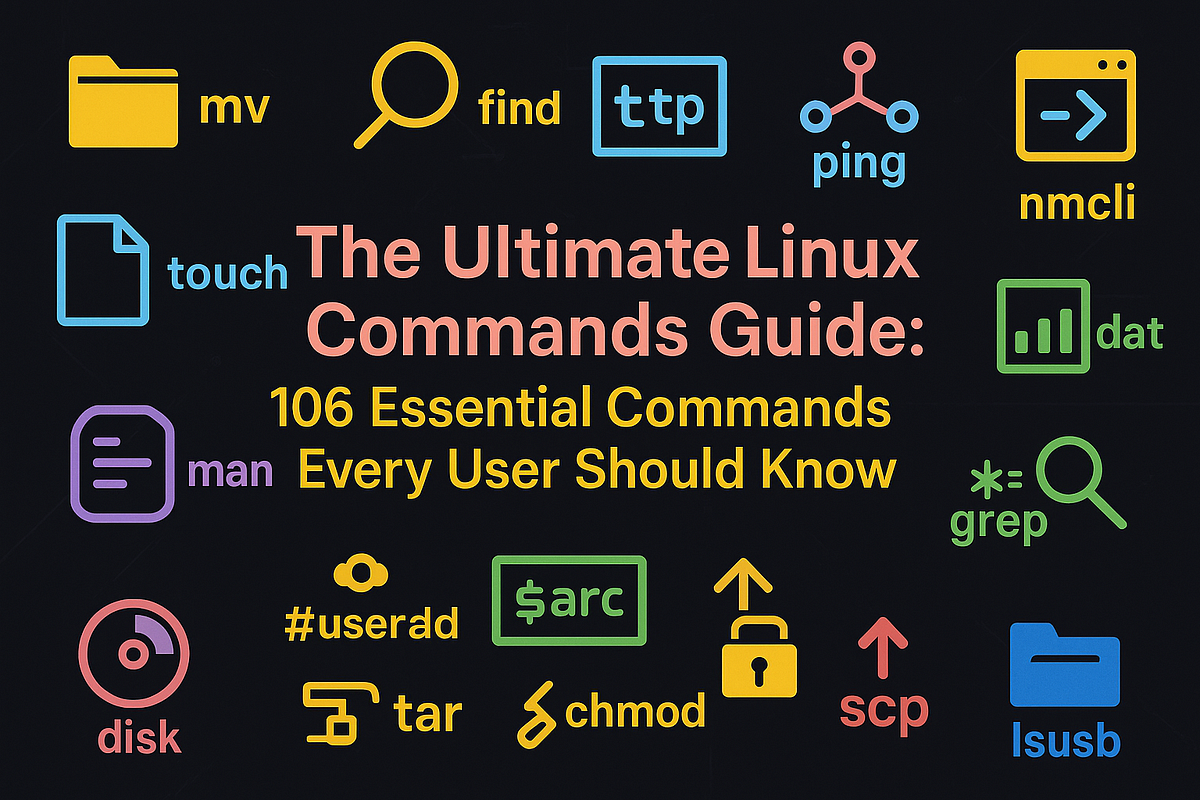 The Ultimate Linux Commands Guide: 106 Essential Commands Every User ...