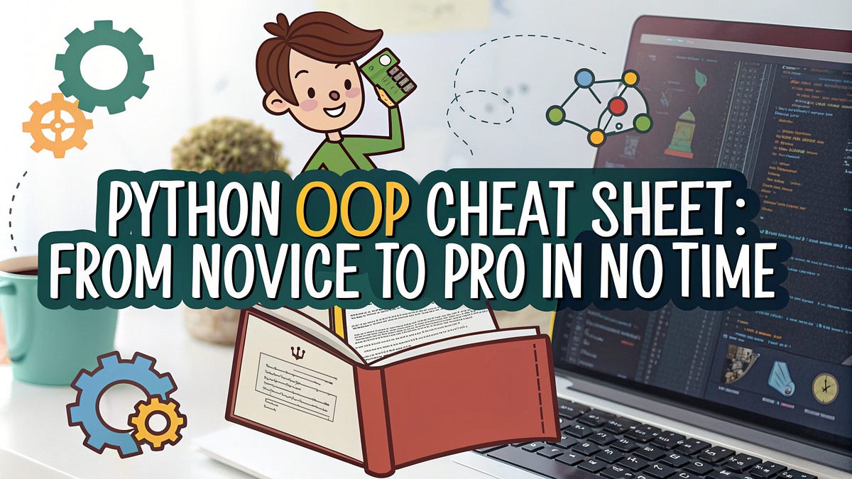 Python OOP Cheat Sheet: From Novice to Pro in No Time | by Aman Kardam (PhD) | Level Up Coding