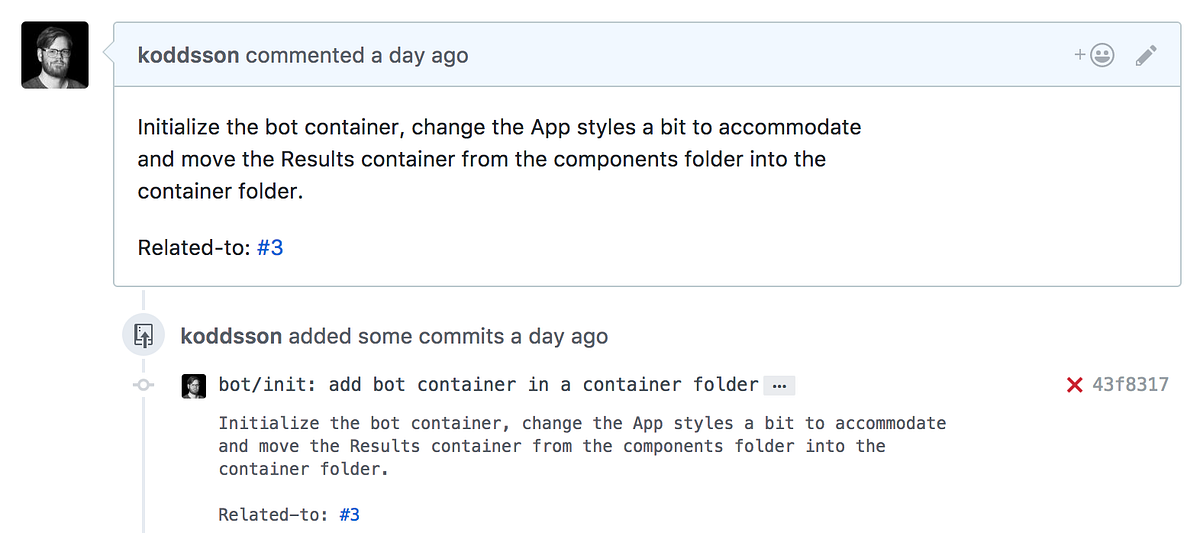 How I structure my commit messages | by Kristján Oddsson | Medium