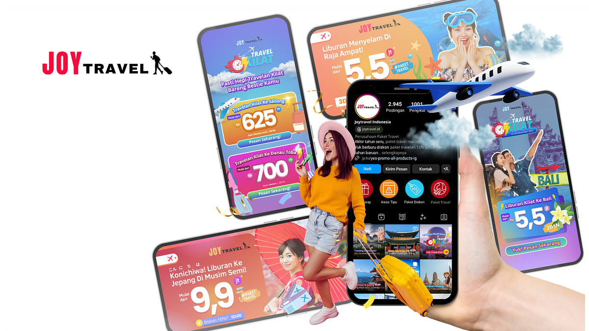 Designing media content of JoyTravel | by Rdhesign | Medium