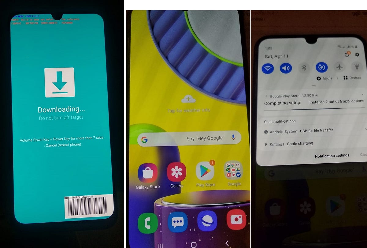 Galaxy M31 April-1 system update AVB Fail Stuck in Download Screen | by ...