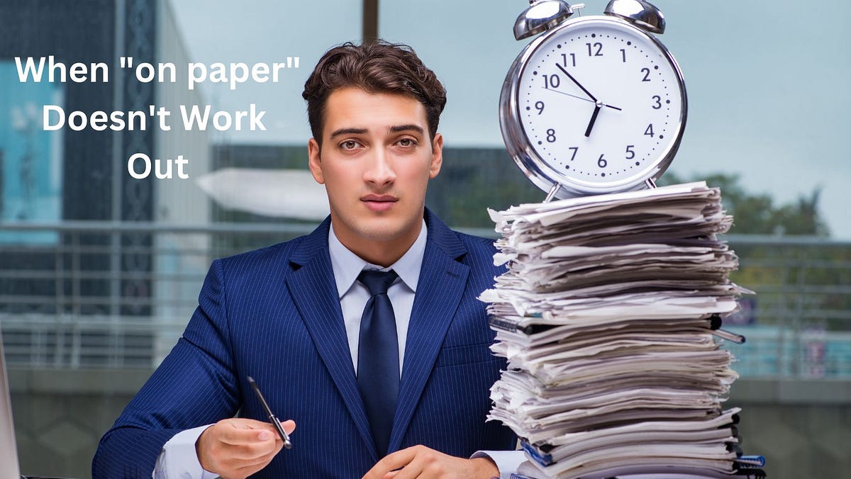 When Something Looks Good “On Paper” but Isn’t | by Michael Rhodes ...
