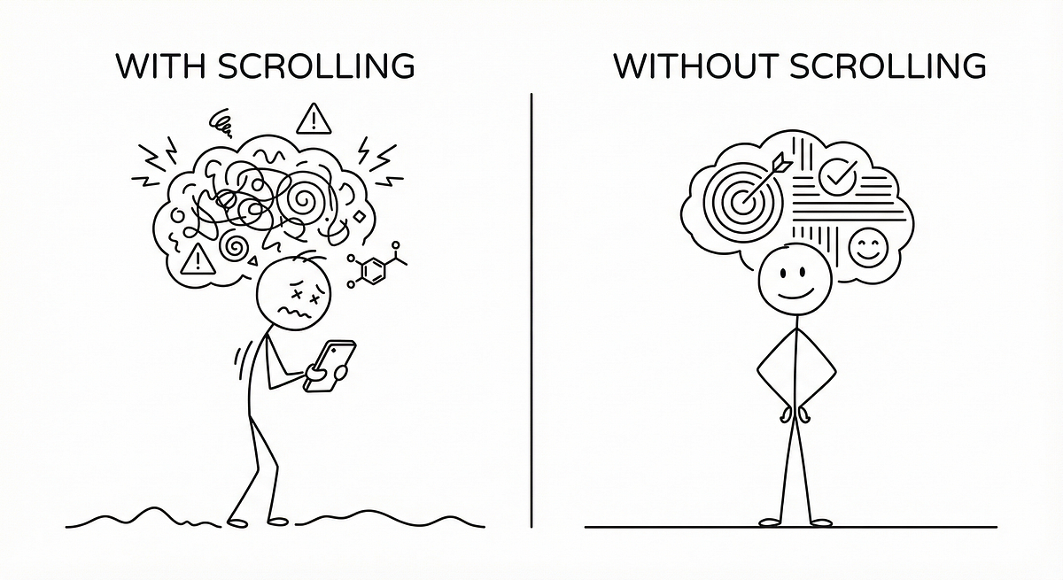 What Happens When You Stop Scrolling Mindlessly | by Swati Sharma | Dec ...