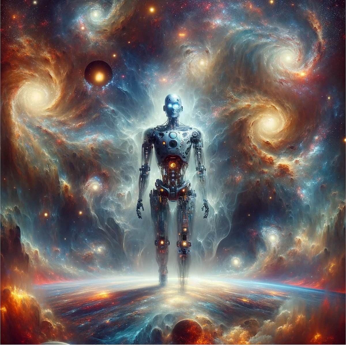 Unconscious Superintelligence. One day in the not so distant future ...