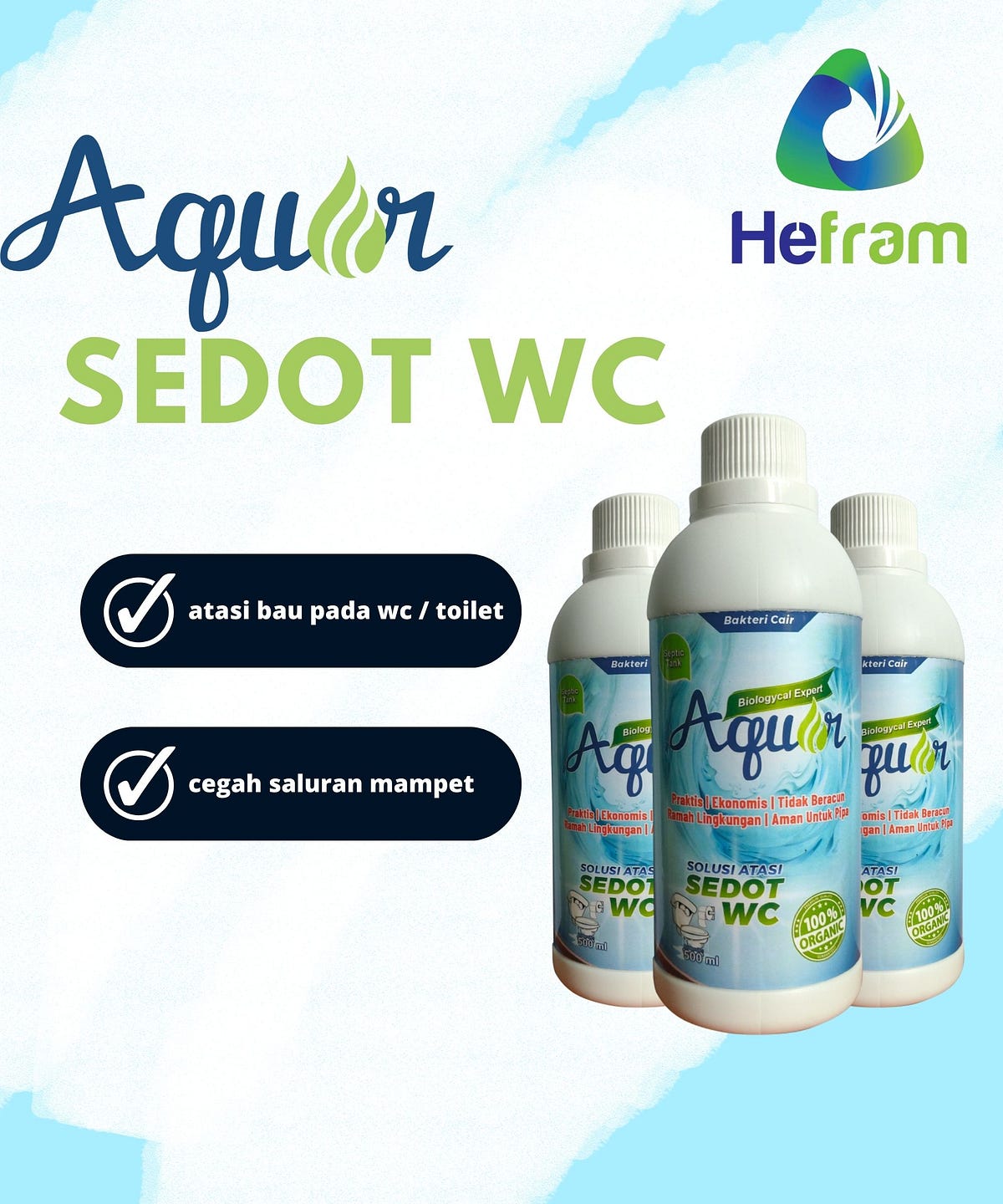 Obat Buat WC Mampet Aquar - Isro hefram - Medium