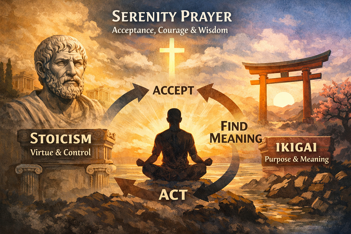 The Serenity Prayer, Stoicism, and Ikigai Are the Same Tool in ...