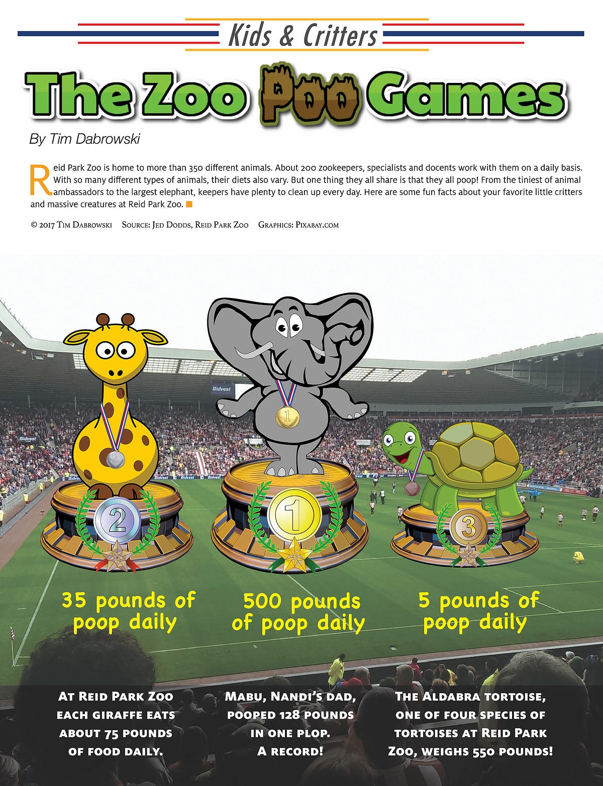 The Zoo Poo Games at Reid Park Zoo | by SciView | SciView | Medium