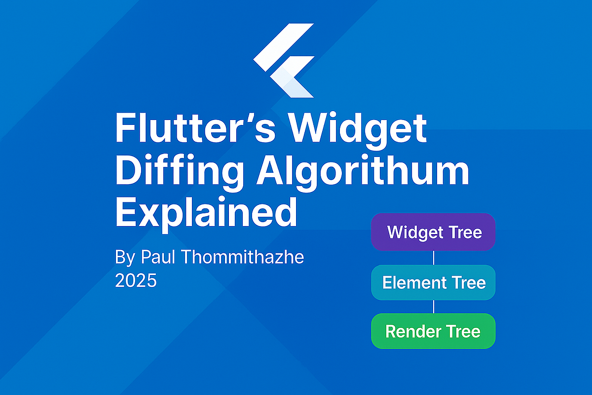 🔍 How Flutter Efficiently Updates Ui Inside The Widget Diffing 1740