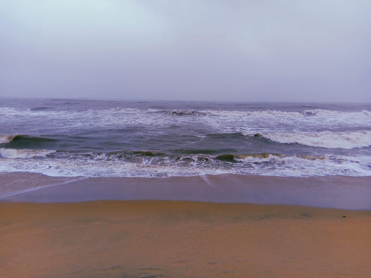 I met an angry sea.. “Things never go as planned” this was… | by Fiza ...