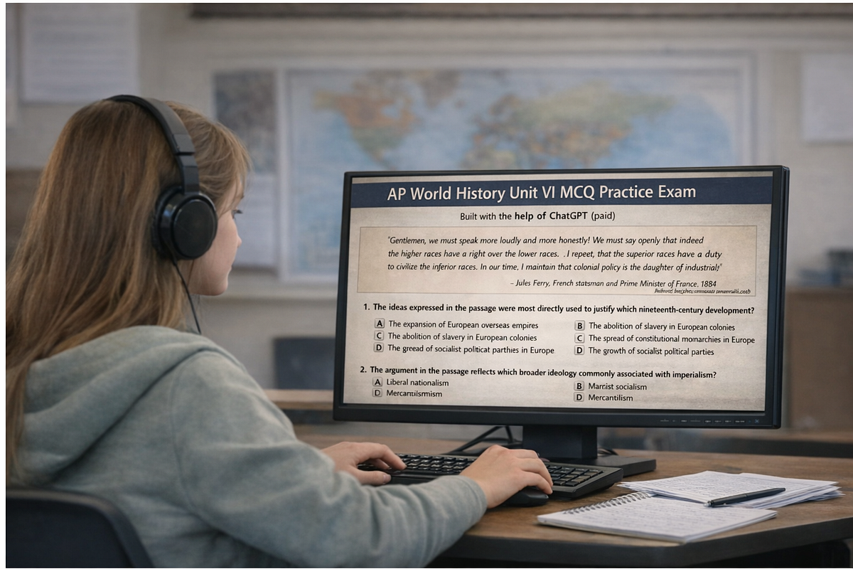 An AP World History Unit VI MCQ Practice Exam | by Peter Paccone | Medium