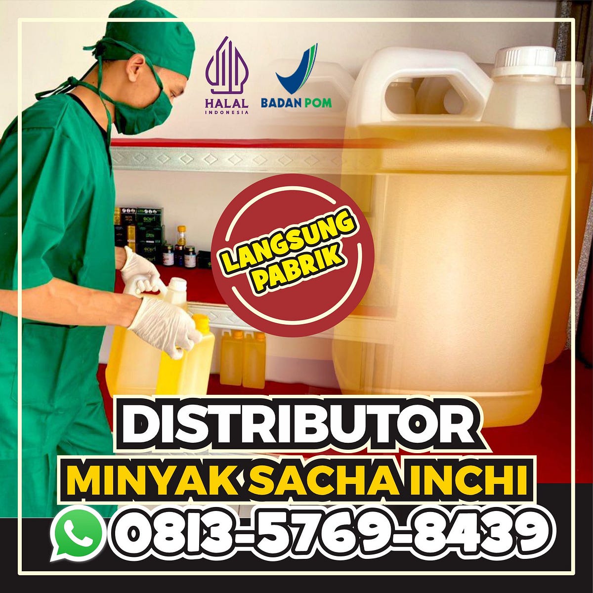 TERBESAR! WA 0813–5769–8439 Distributor Minyak Sacha Inchi di Gorontalo ...