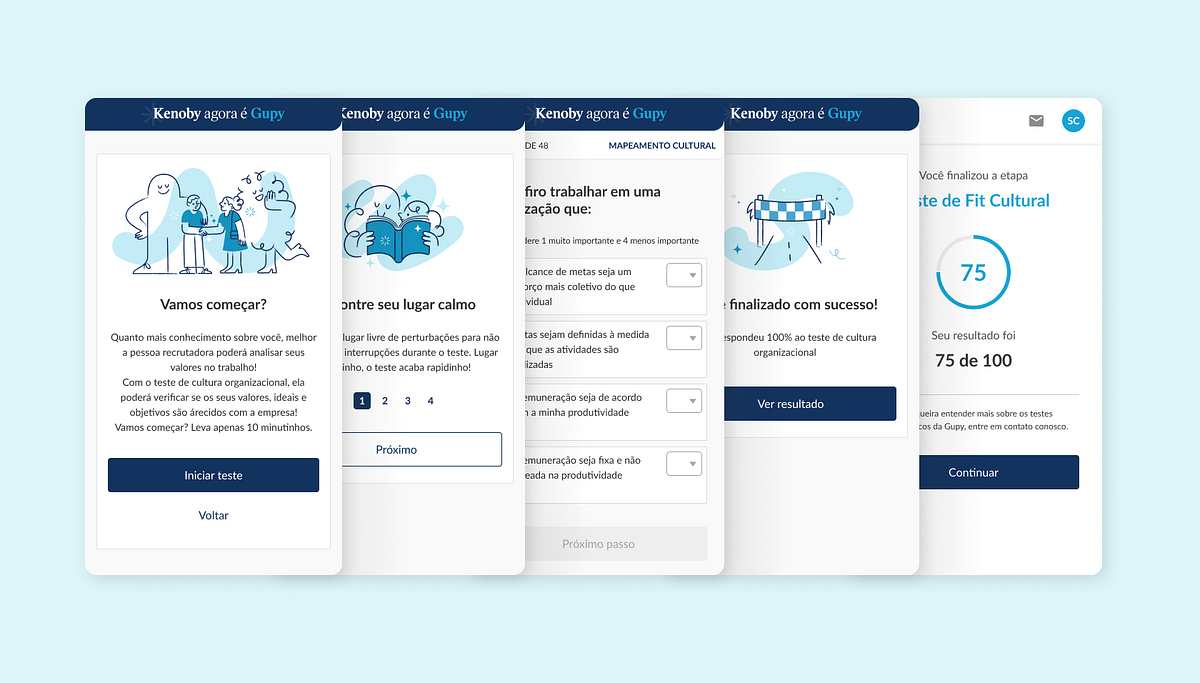 Implementação dos testes psicométricos da Kenoby na Gupy | by Samara ...