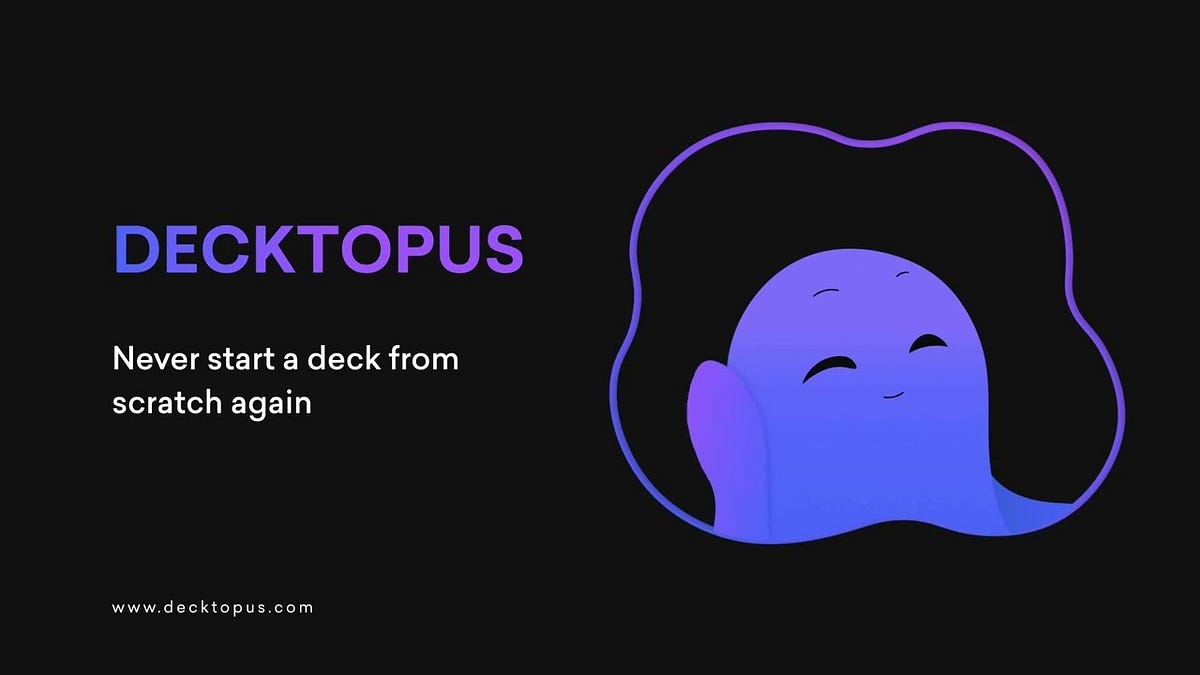 Unleash your creativity with Decktopus’s game-changing AI technology ...