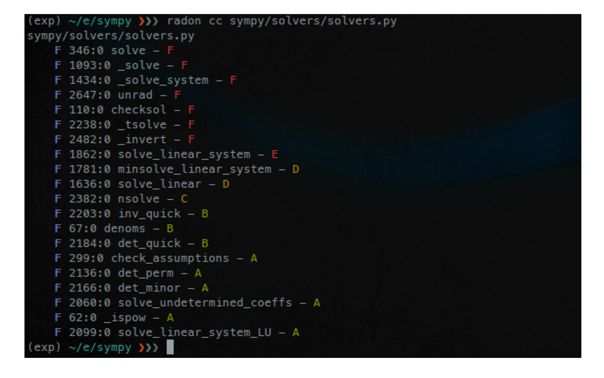 Towards better data science projects, part 3: checking Python code complexity with radon | by ...