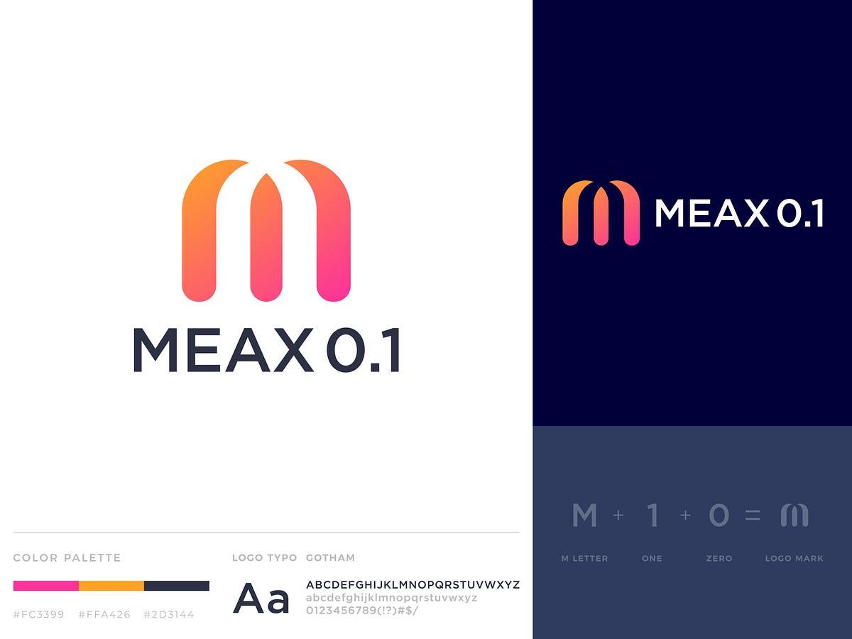 Meax 0.1 Logo Design | By KP Graphic Lab | This logo is "unused ...