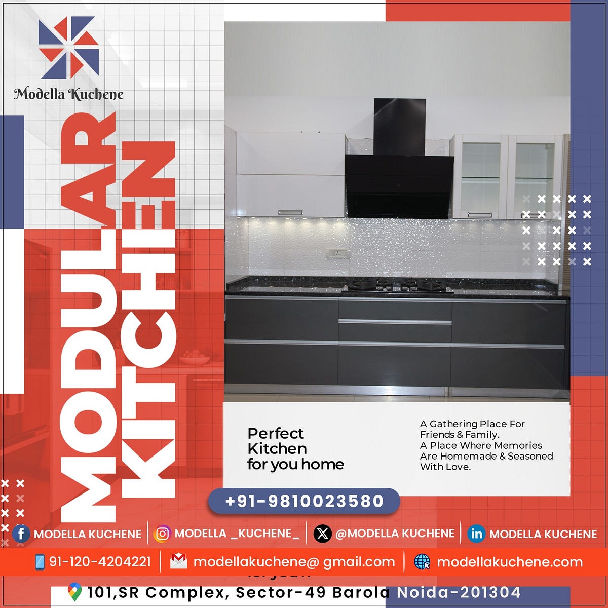 Best Modular Kitchen In Noida | Modella Kuchene - Modellakuchenemk - Medium