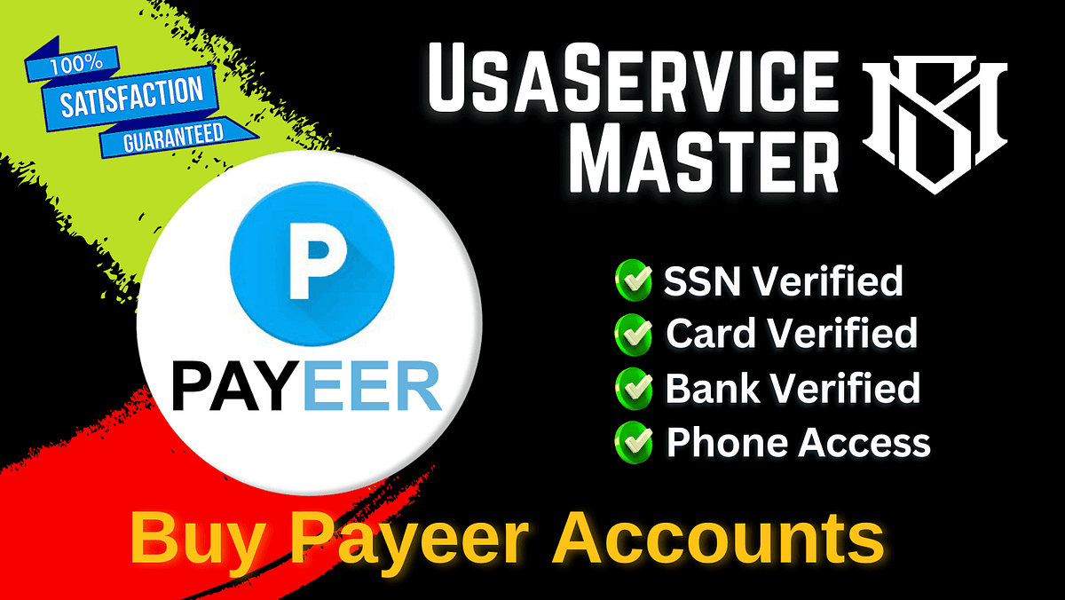 Buy Verified Payeer Accounts - Buy Verified PayPal Account - Medium