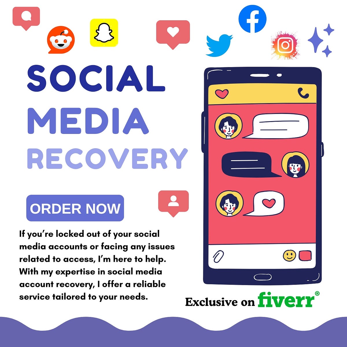I will social media accounts recovery - Farhad - Medium