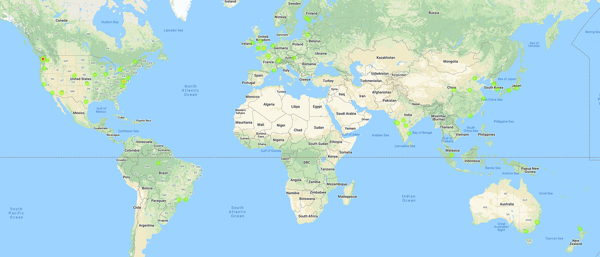 External IP domain reconnaissance and attack surface visualization in ...
