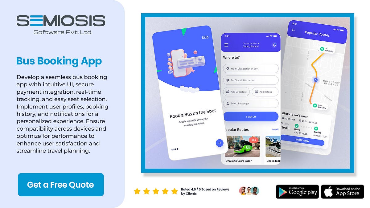 Bus Booking App. Simplify Your Travel with the Bus… | by Semiosis ...