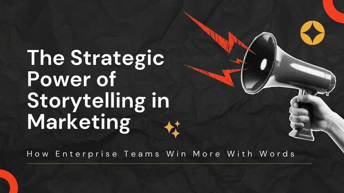 The Strategic Power of Storytelling | by Sterling Phoenix | Medium