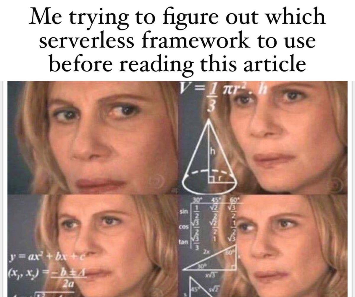AWS SAM vs. Serverless Framework: When You Just Want Your Lambda to ...