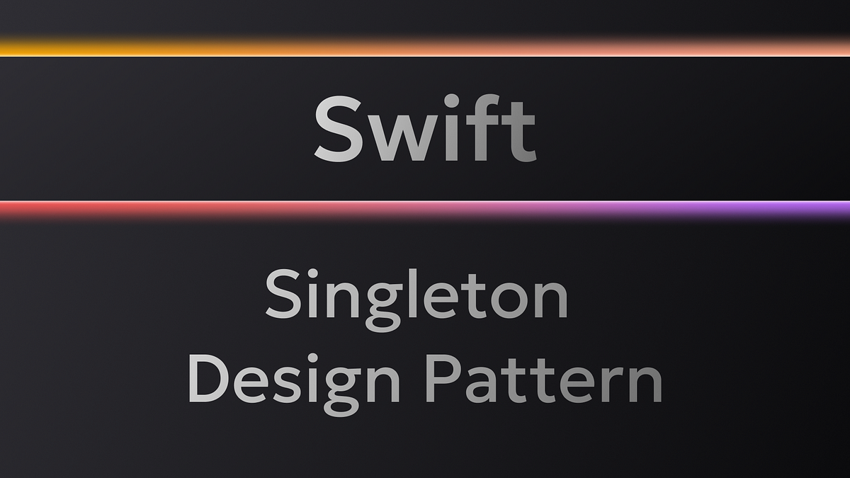 Singleton Design Pattern 101 in Swift UIKit | by Alican Tarım | iCommunity | Jan, 2025 | Medium