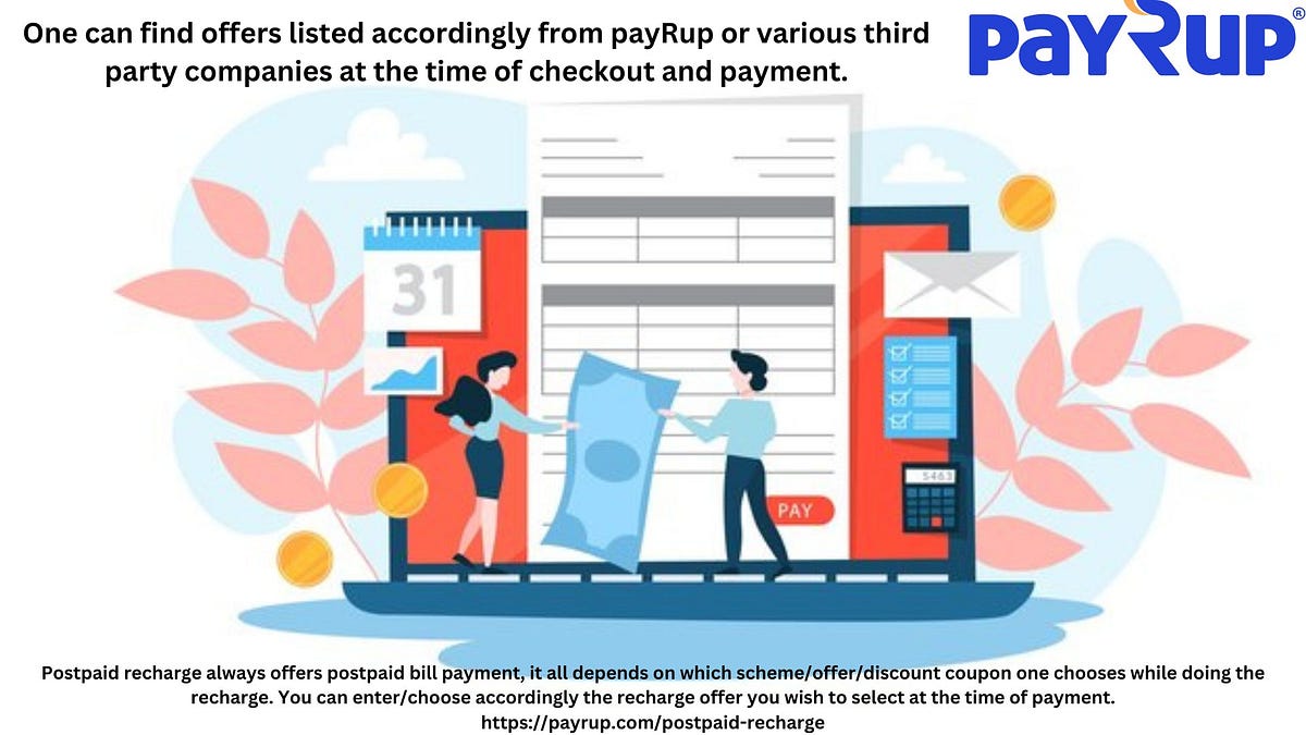 One can find offers listed accordingly from payRup or various third ...