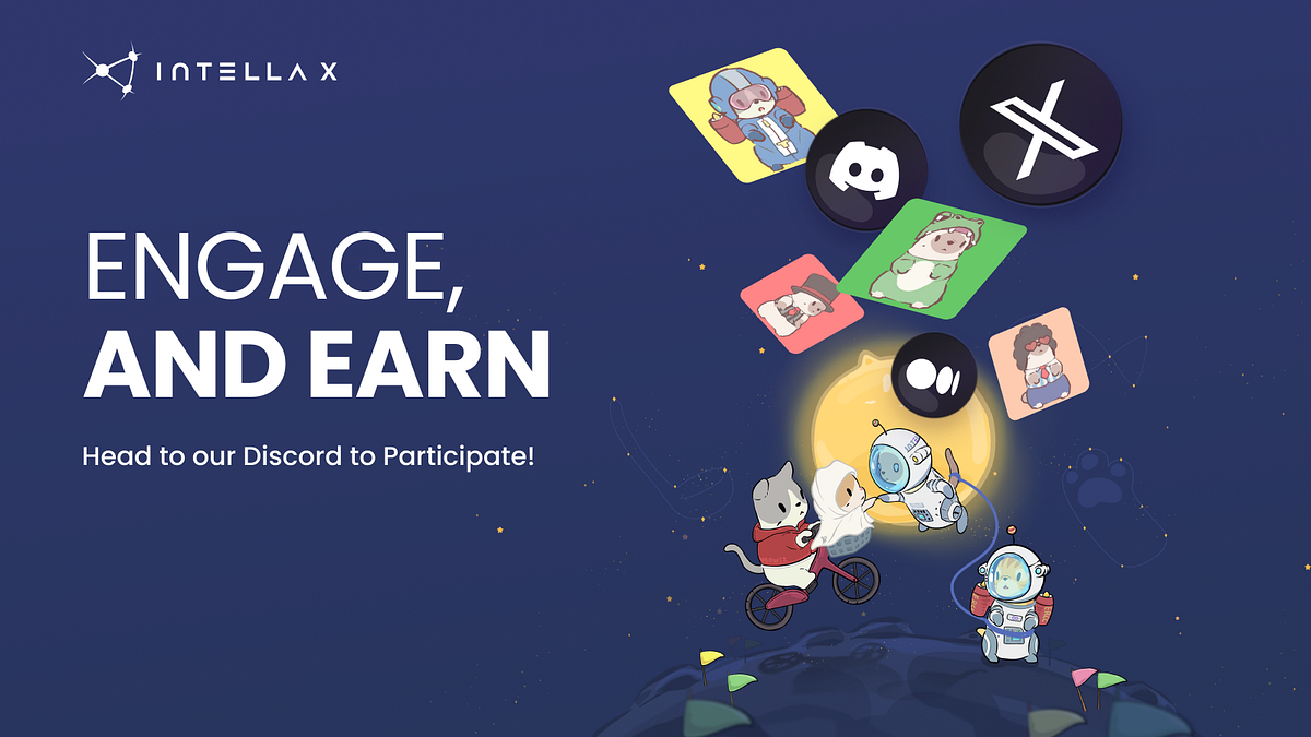 [Nov 17th-Dec 18th]Community Event: Engage2Earn (E2E) | by Intella X | Nov, 2023 | Medium