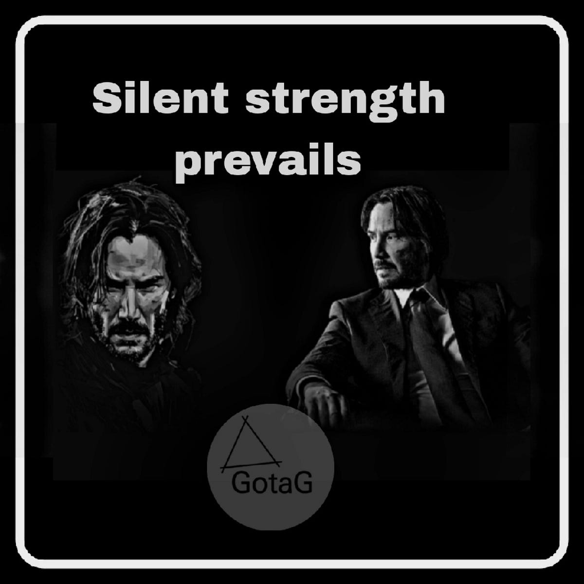 Silent strength prevails. "The Power of Silent Resilience… | by Agotag ...