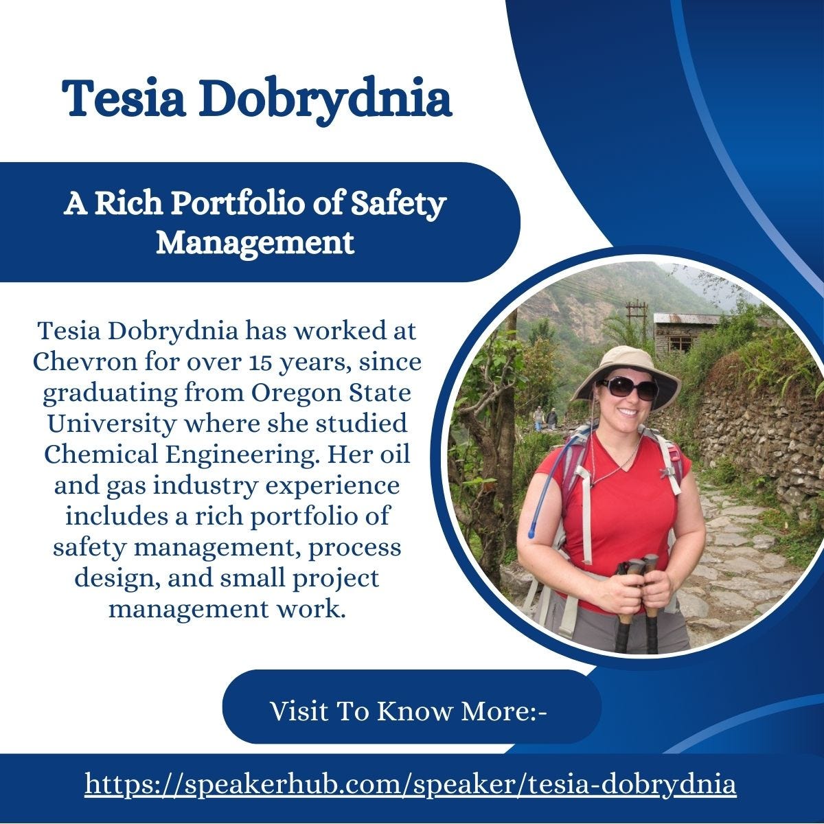 Tesia Dobrydnia — A Rich Portfolio of Safety Management - Tesia ...