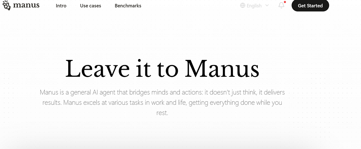 Manus: China’s Autonomous AI Agent Revolutionizing the Digital ...