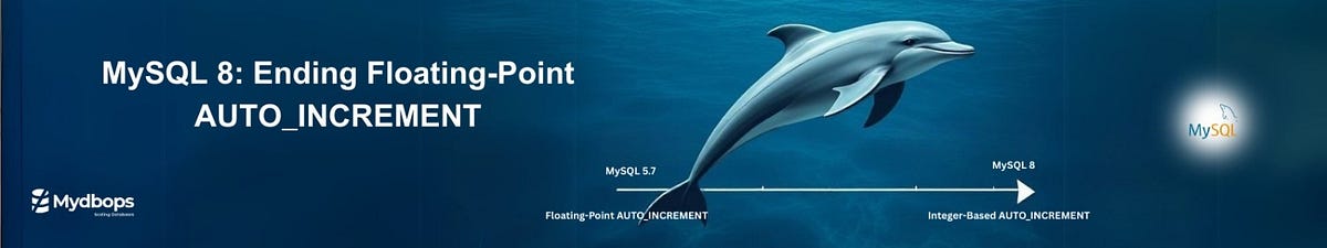 MySQL 8 AUTO_INCREMENT Changes: Why FLOAT and DOUBLE No Longer Work | by Mydbops | May, 2025 ...