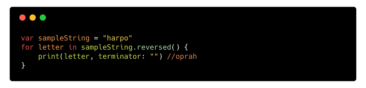 Reverse Collection in Swift 4. Ever need to reverse the characters in ...