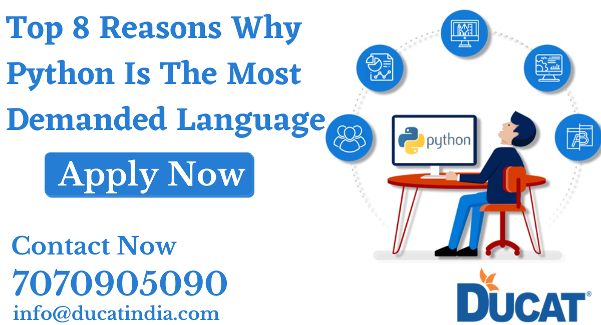 Top 8 Reasons Why Python Is The Most Demanded Language - Ducatindia - Medium